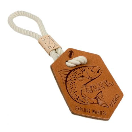 Tall Tails Leather Tug Go Fish* - Bothell, WA - Bothell Pet & Feed Supply